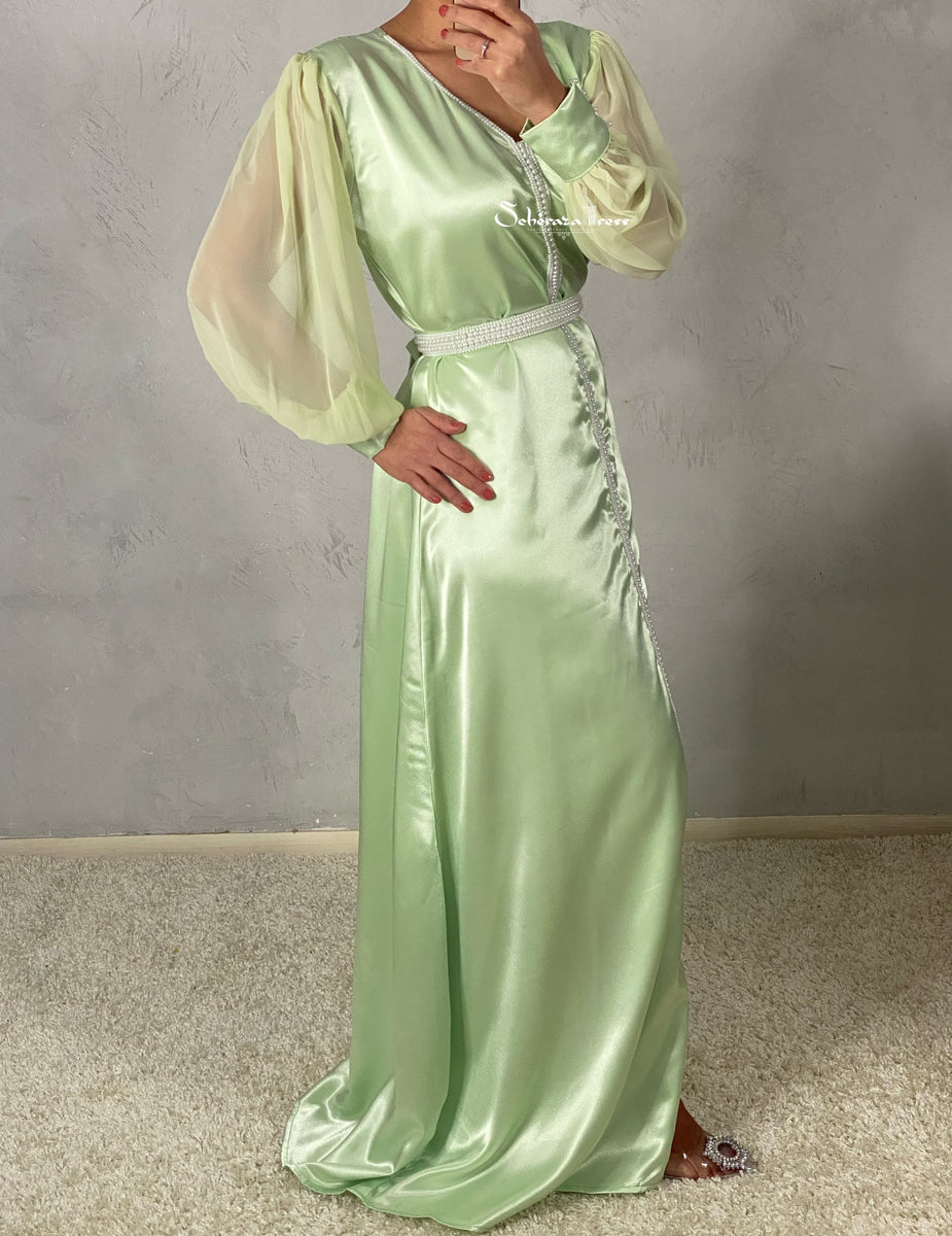 Modèle Andrea vert d’eau – Schérazadress